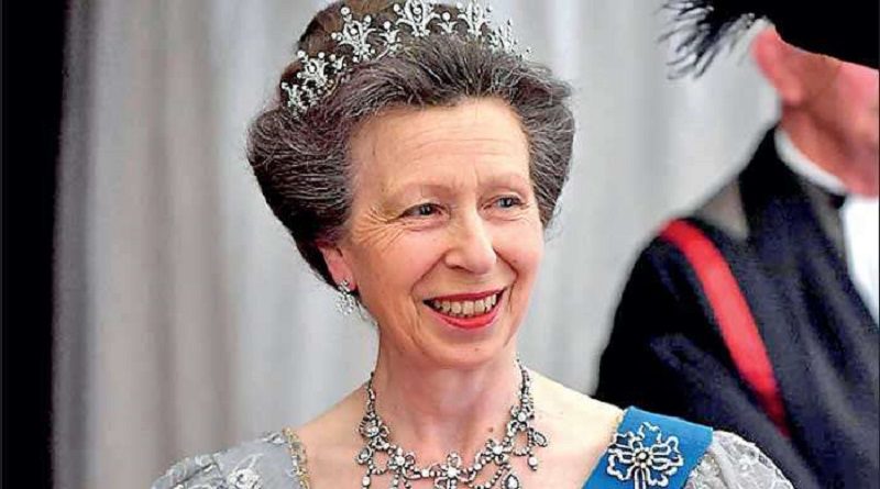 Princess Anne Meets President Ranil Wickremesinghe.