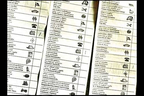 The Longest Ballot Paper Issued For A Presidential Election In Sri Lanka This Time
